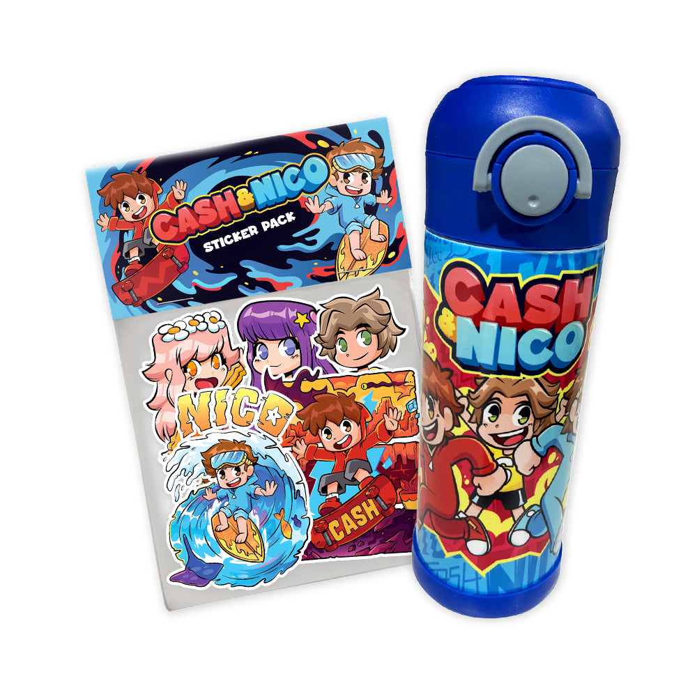 Bottles & Stickers – Cash&Nico