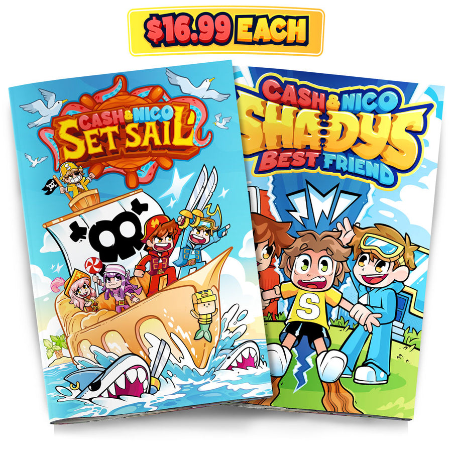 NEW Cash & Nico Comics Bundle! – Cash&Nico