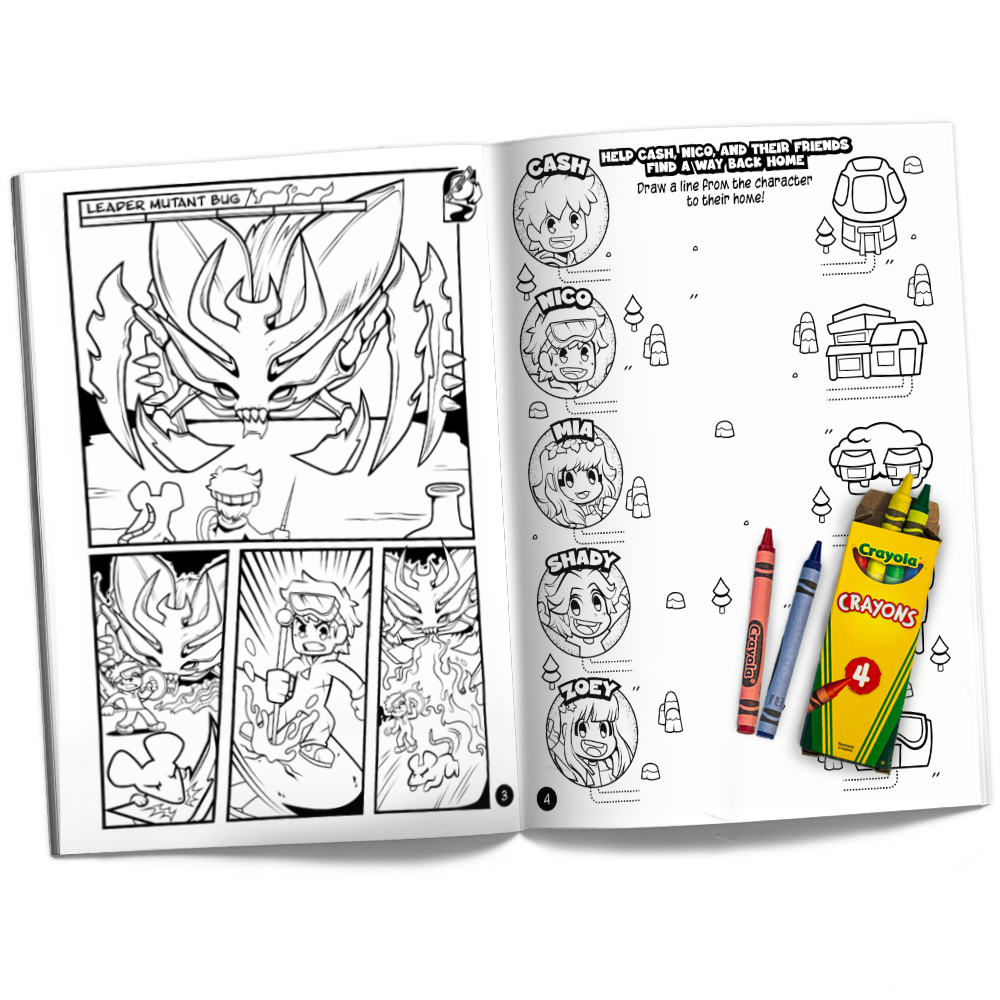 Cash & Nico Activity Book! – Cash&Nico