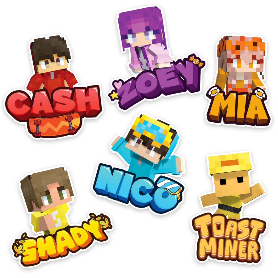Cash & Nico Crafting Sticker Pack! – Cash&Nico