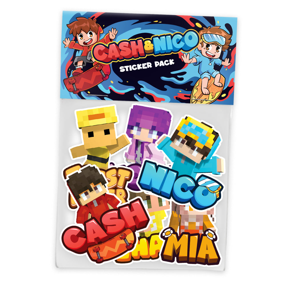 Cash & Nico Crafting Sticker Pack! – Cash&Nico