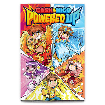 NEW Cash & Nico Comic Book: Powered Up – Cash&Nico