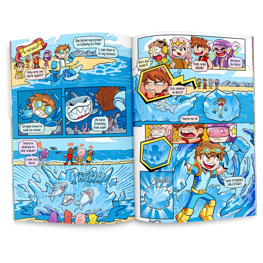 Cash & Nico Comic Book: Powered Up – Cash&Nico
