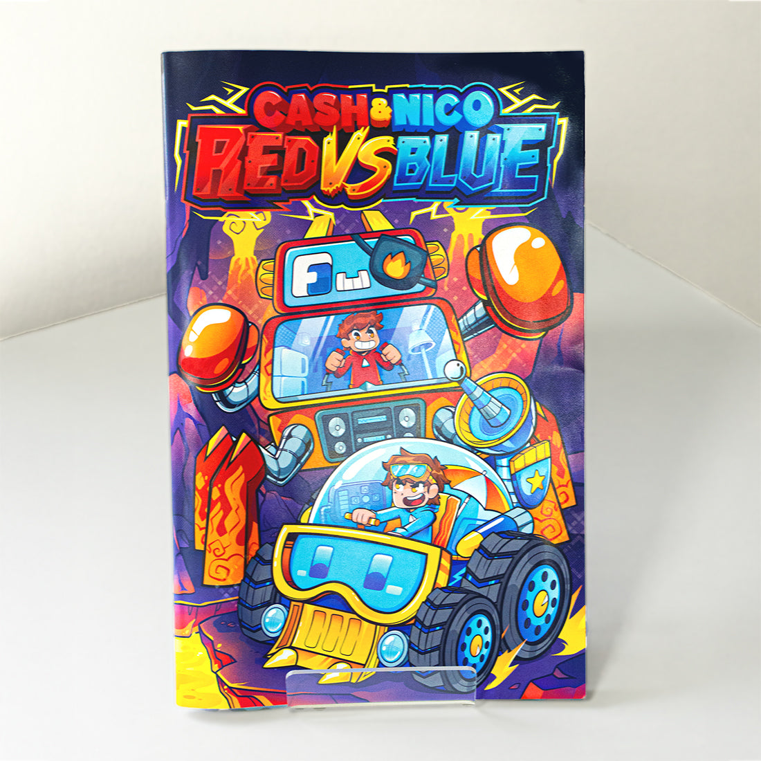 Cash & Nico Comic Book: Red VS Blue – Cash&Nico