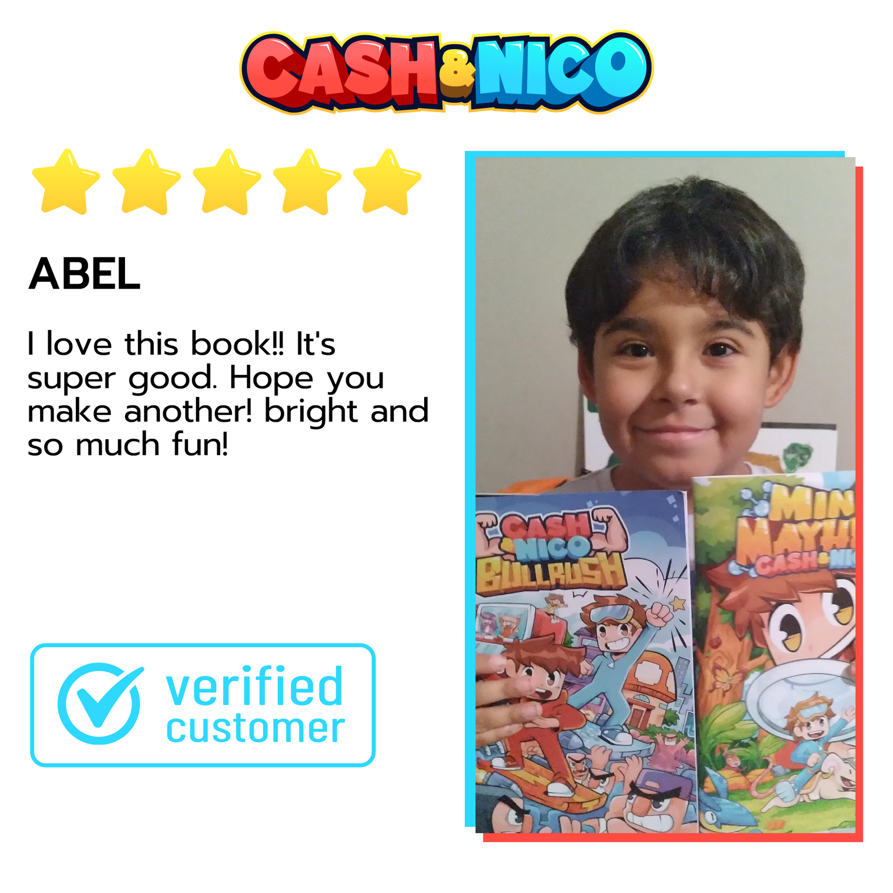 Cash & Nico Comic Book: Mini Mayhem – Cash&Nico