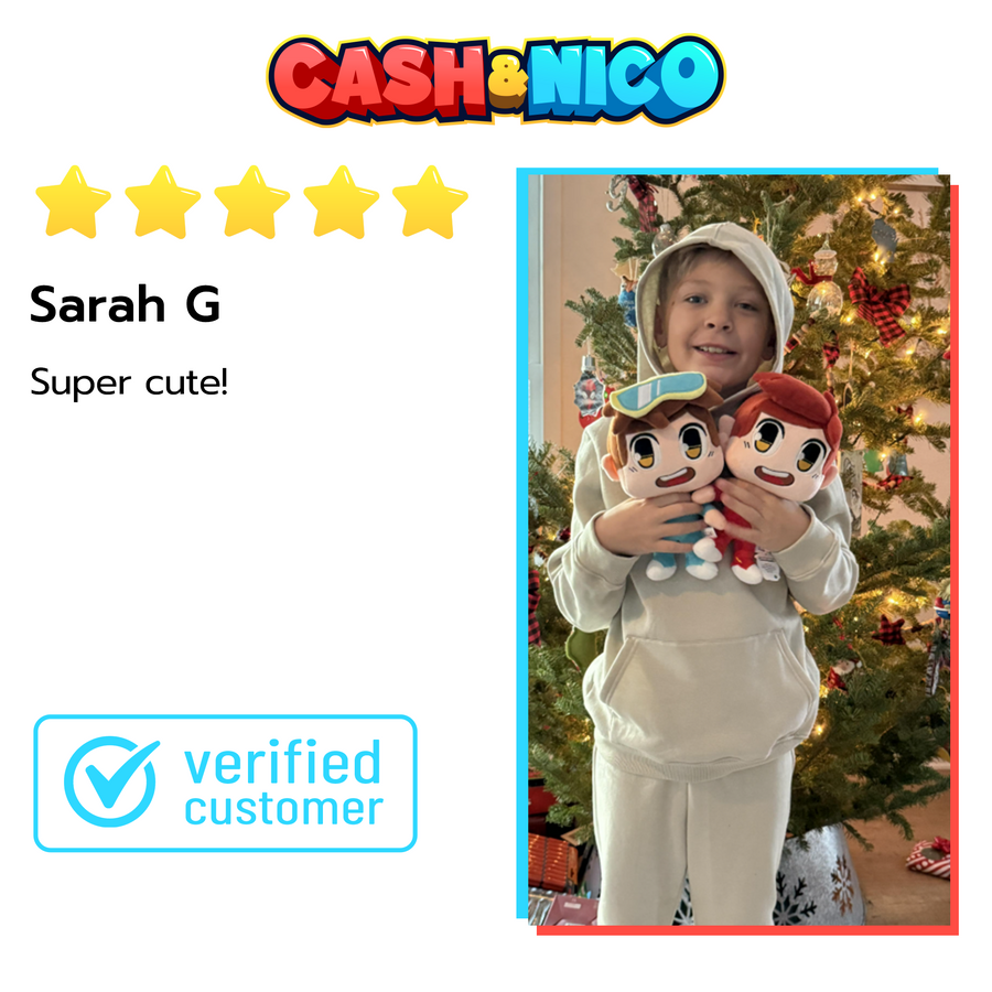 Cash Plushie! – Cash&Nico